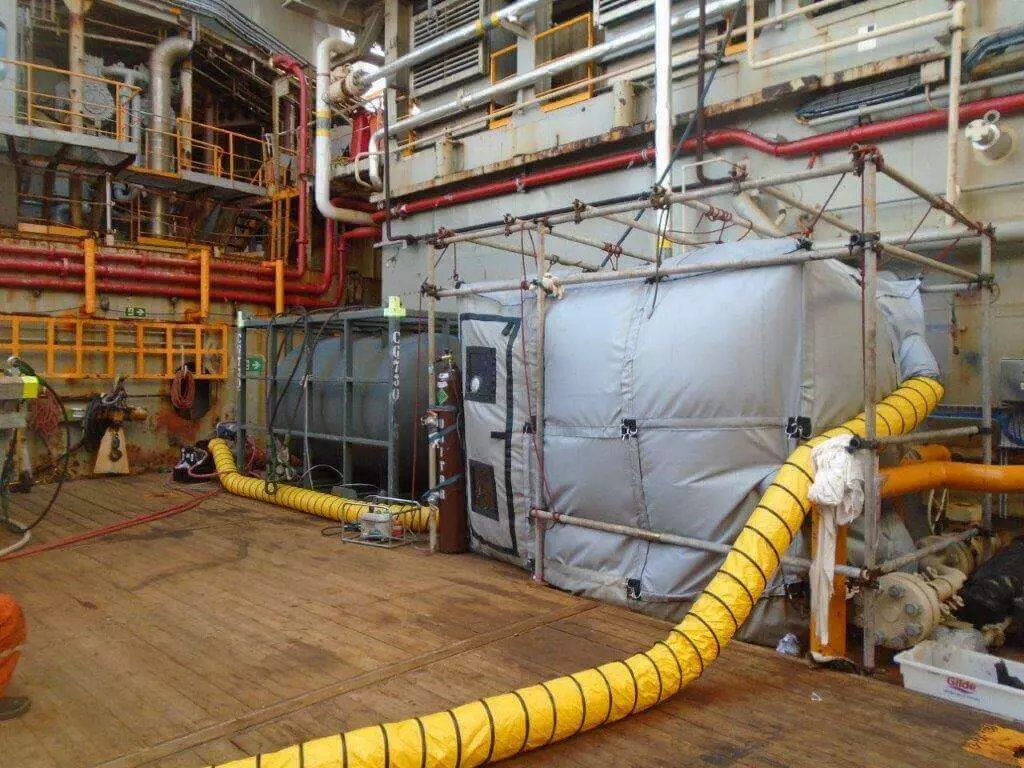 Hot Work Safety Enclosures | Atlantic Island Supply